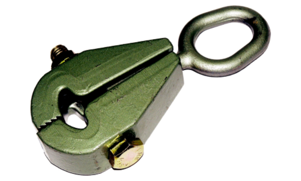 Self-Tightening Clamp, Flange Head, 6 Ton