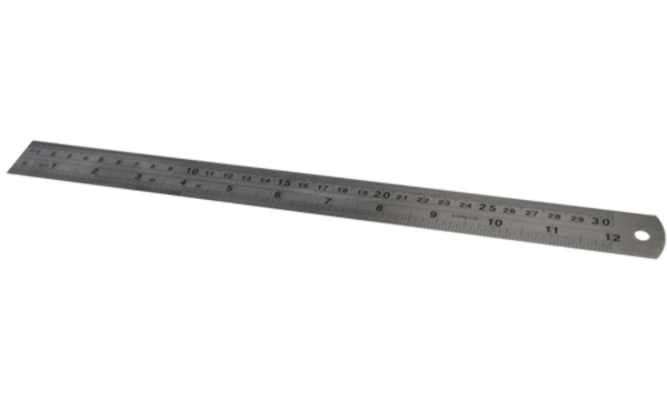Stainless Steel Rule 300mm (12")