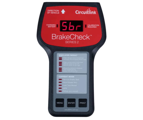 Circuitlink Brake Check, Series 2, USB, Metric, 99 Test, %g