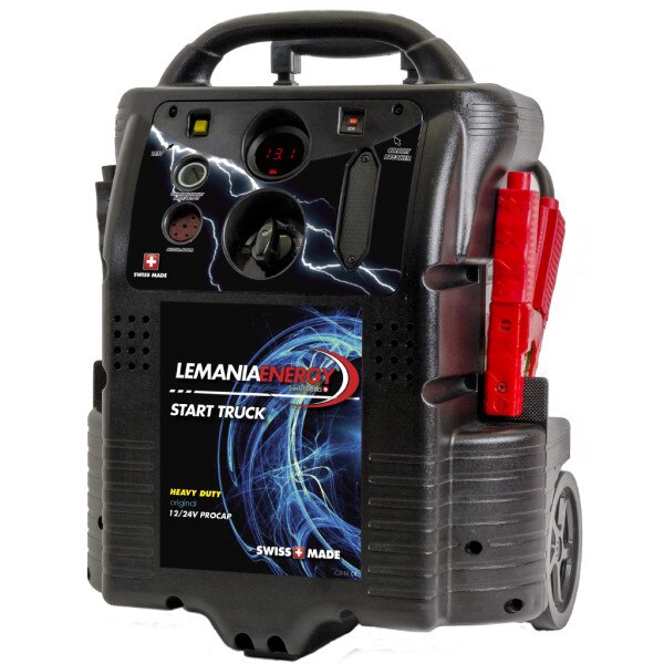 12/24V PROCAP H/D Truck Start Booster Trolley, 19,000/9,500PA (4,900/ ...