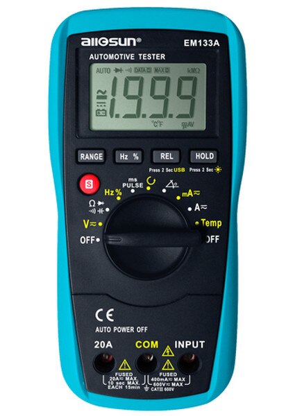 Digital Automotive Multimeter