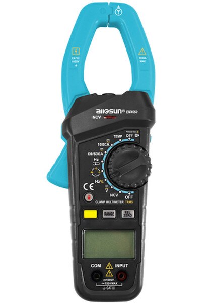 True RMS Digital Clamp Meter 600Amp