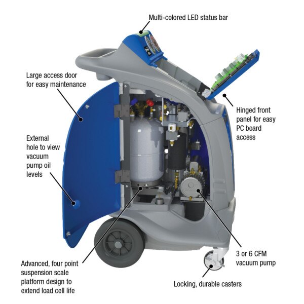 Mastercool Arctic Commander - R1234yf & Hybrid RRR Machine with ...
