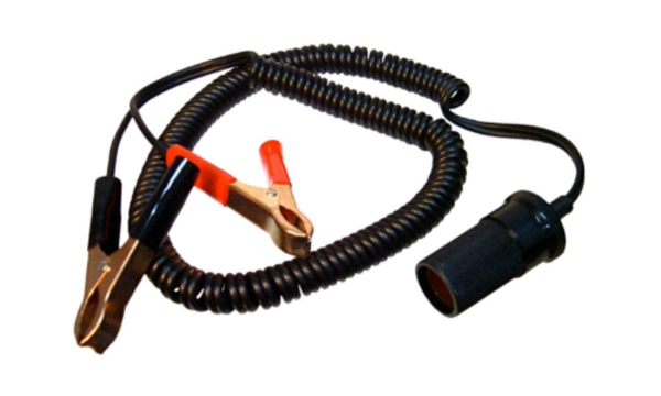 Female/Male Cigarette Adapter with Clips