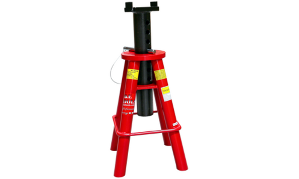 10T Heavy Duty Axle Stand (Pin Type), 470 - 762mm (Each)