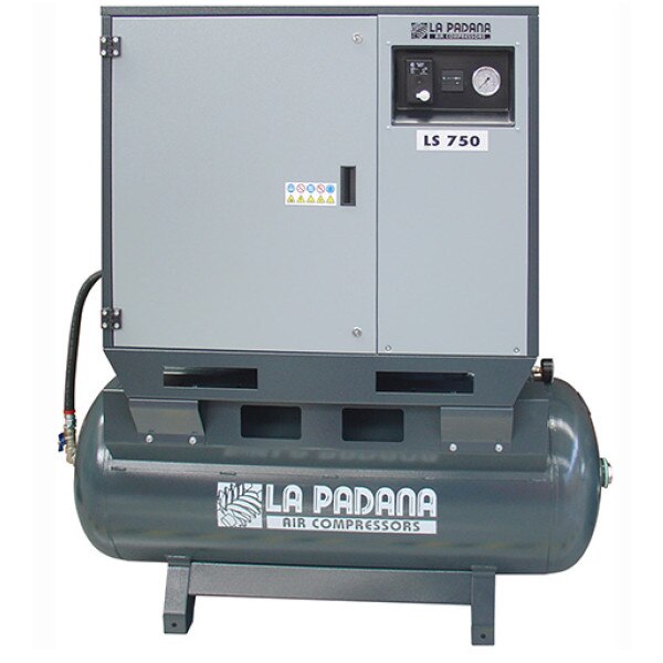 La Padana Silenced Industrial Piston Electric Compressor LS750-270 ...