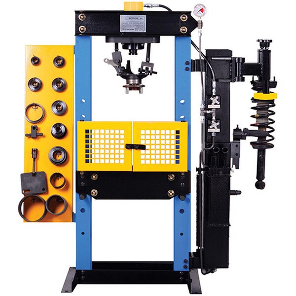 30 Ton Multi Task Shop Press with Spring Compressor