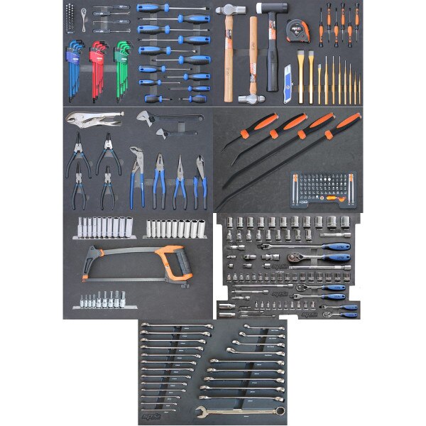 Tech Series Tool Kit - 305pc - Metric Only - Diamond Black + BONUS EVA